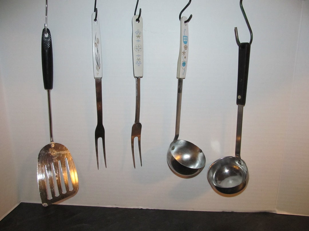 Vintage Kitchen Serving Utensils / Choice Ekco Forge Ladle / Ekco ...