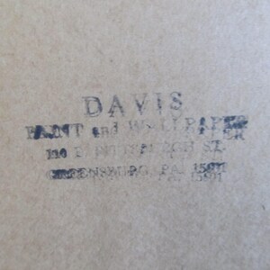 Vintage Pennsylvania Dutch Calligraphy Wood Framed Art Print Davis ...