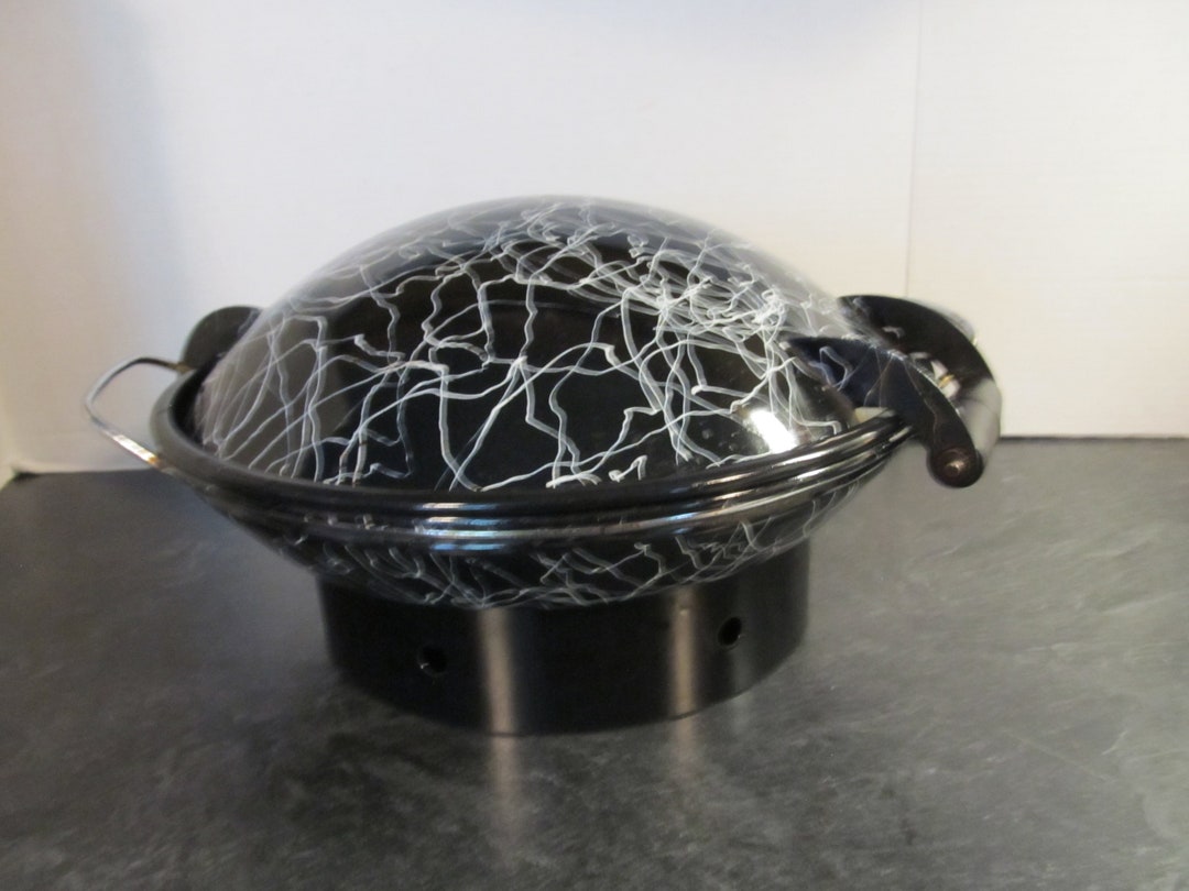 Vintage U.S. Stamping Seredipity Wok Atomic Spaghetti Enamel - Etsy