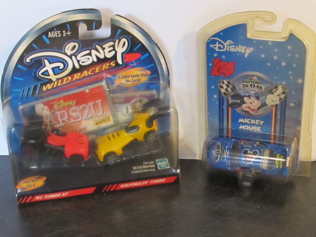 Vintage 2002 Disney Wild Racers Partner Pack Mickey Mouse ~ Pluto ...