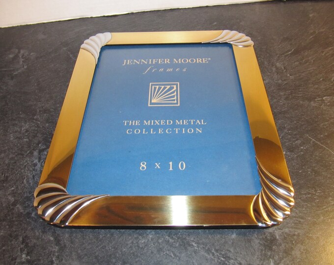 Jennifer Moore Frames Mixed Metal Collection 8x10 Silver Gold Tone ...