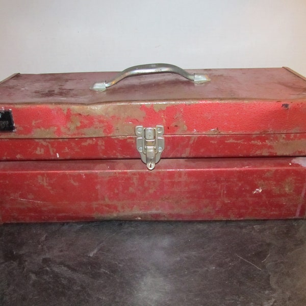 Rusty Tool Box - Etsy