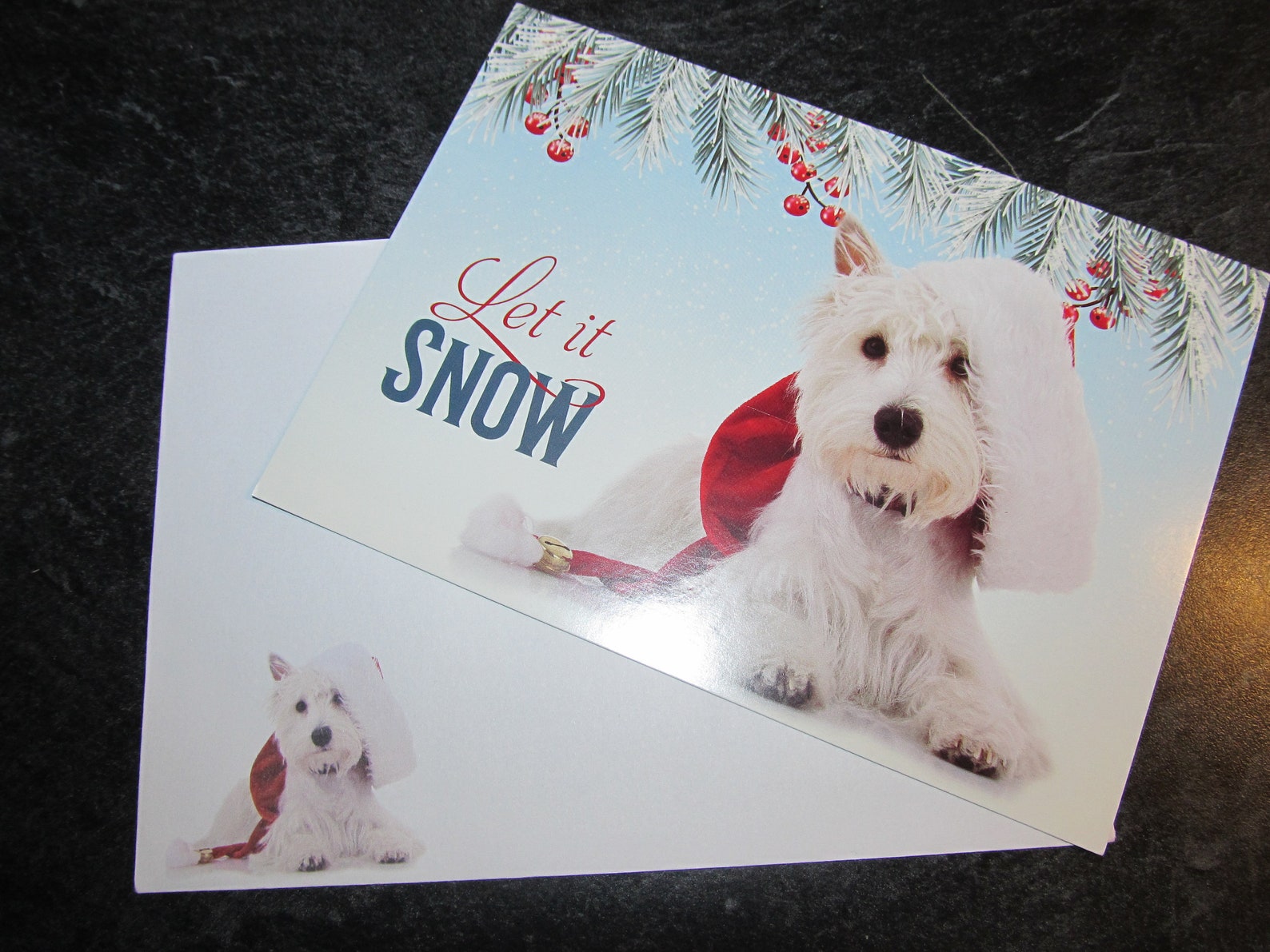 8 Different Christmas Cards W/ Matching Printed Envelopes / - Etsy