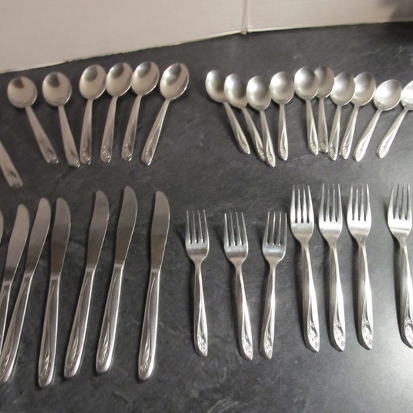 Rose Flatware - Etsy