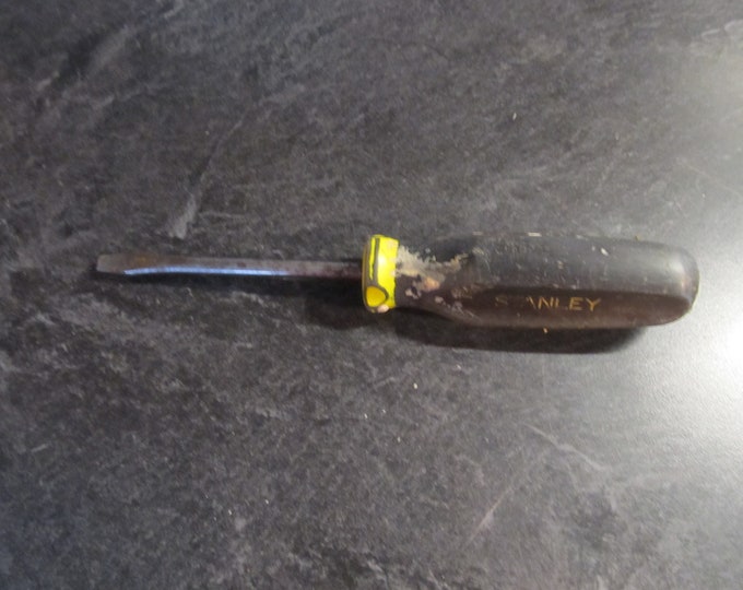 Vintage Stanley 66-204 Workmaster Boron Steel Screwdriver Vintage 8.5 ...
