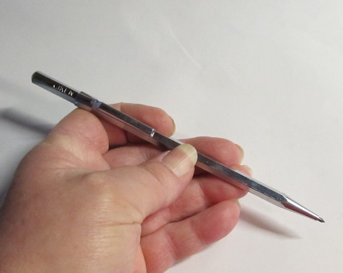 Vintage Giken Scribe / Metal Pencil Drafting Tool / Pocket Clip / Made ...