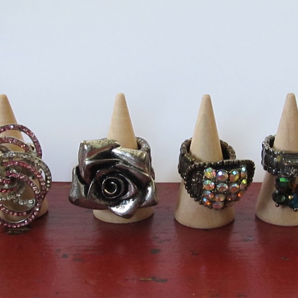 Rhinestone Stretch Ring - Etsy