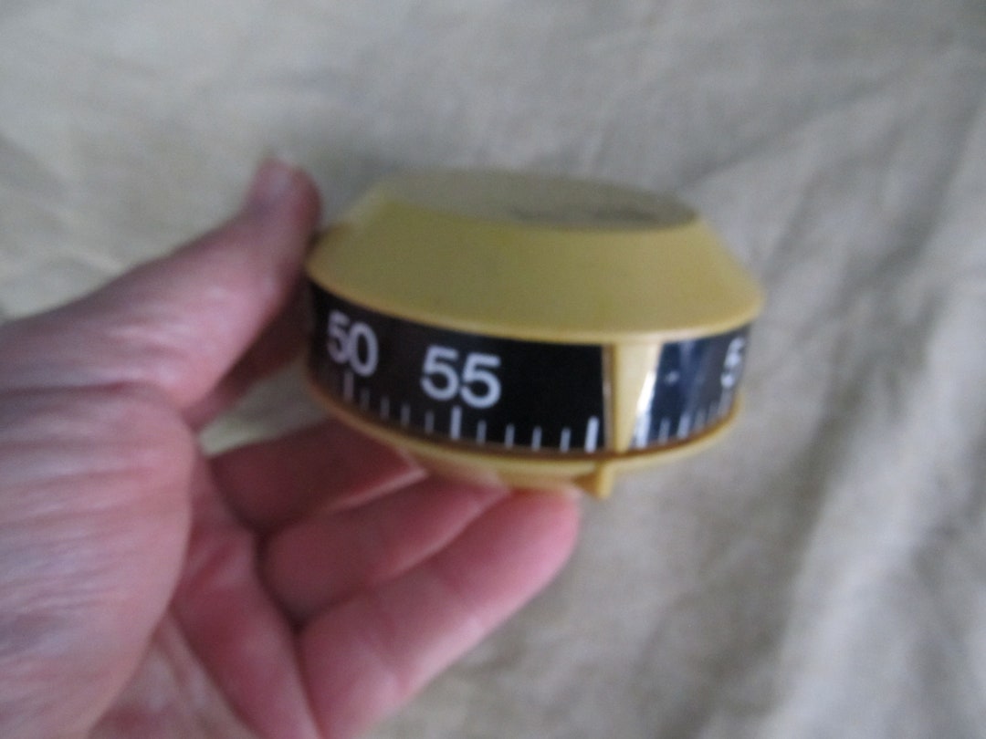 Vintage Intermatic Long Ring Kitchen Timer Round Time Winder / Tested ...