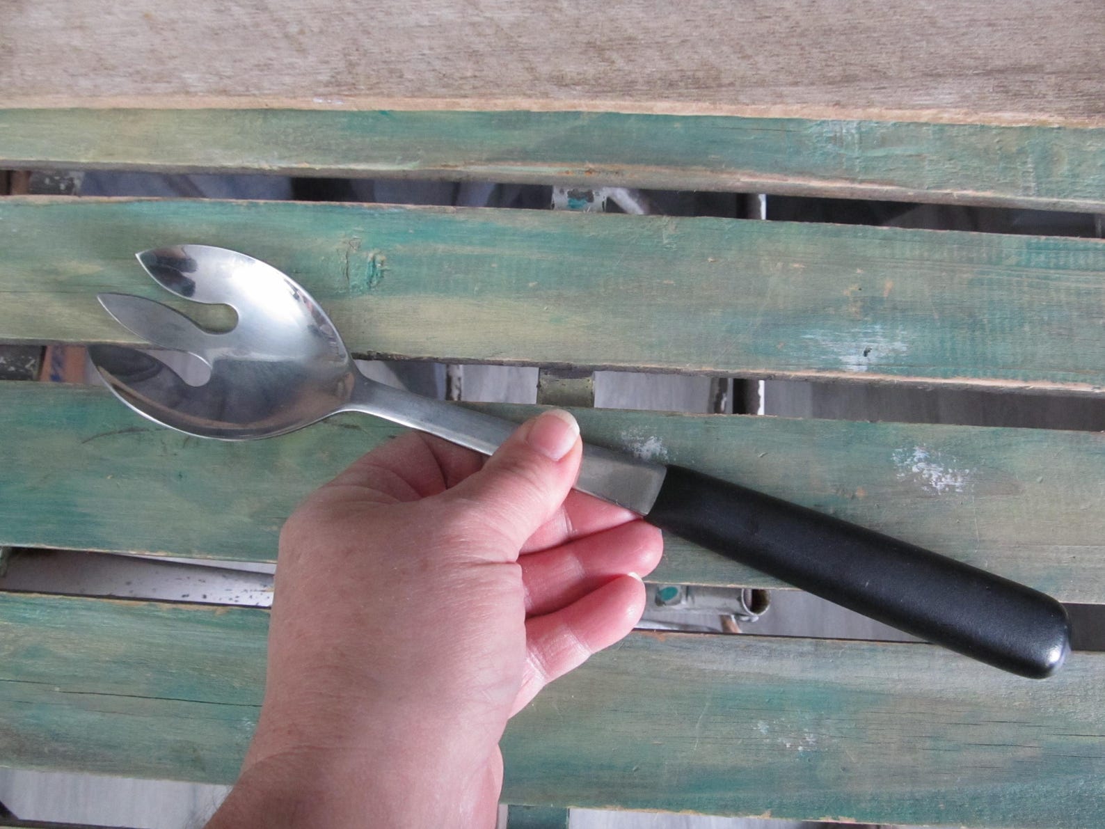 Choice of Vintage Kitchen Utensils / Tools - Vollrath Notched Spoon ...
