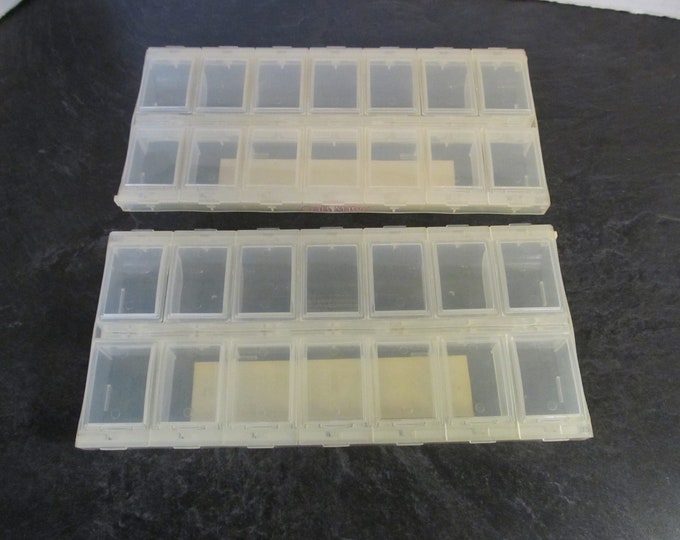 2 Craft Mates Lockables Double Extra Large (2 XL) Organizer With ...