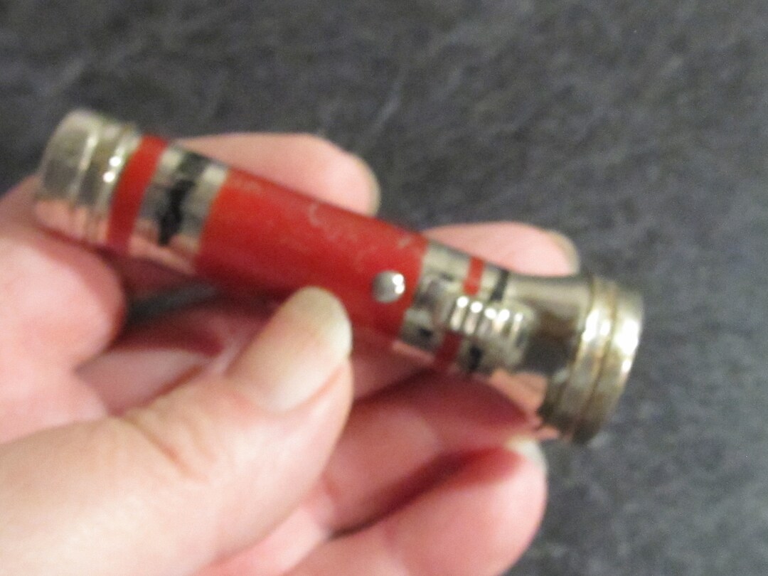 Vintage Miniature Tom Thumb Metal Flashlight / Tested & - Etsy