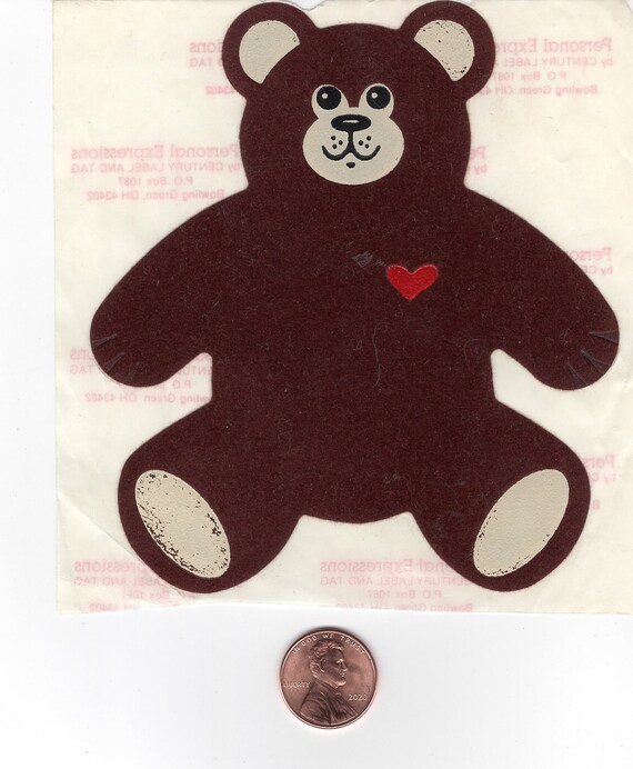 Vintage 1980 Classic Stickers Teddy Bears SEALED Paper Paper & Party ...