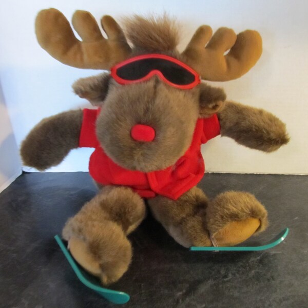 Skiing Plush Animal - Etsy