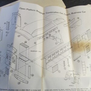 Vintage La Belle HO Scale Model Kit / 1886 50 Business Open Platform ...