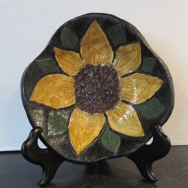 Sunflower Clay Art - Etsy