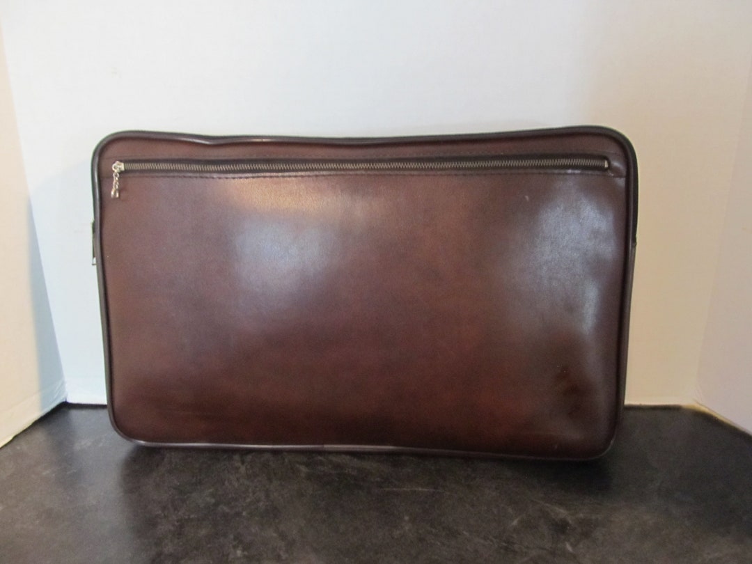 Vintage the Zipster Zippered 2 Pocket Portfolio Zippered Carrying Case ...