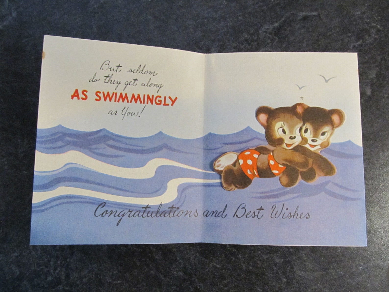 Vintage Klever Kards by Renner Davis USA Wedding Anniversary | Etsy