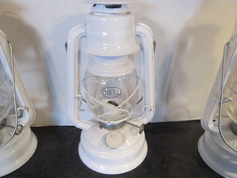 4 Matching White Dietz Lanterns No 78 Mars Hanging Lanterns - Etsy