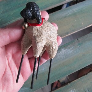 2 Miniature Sheep Figures / Artesania Rinconada Animal 23 Sheep Made in ...