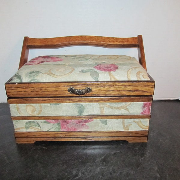 Wood Sewing Box - Etsy