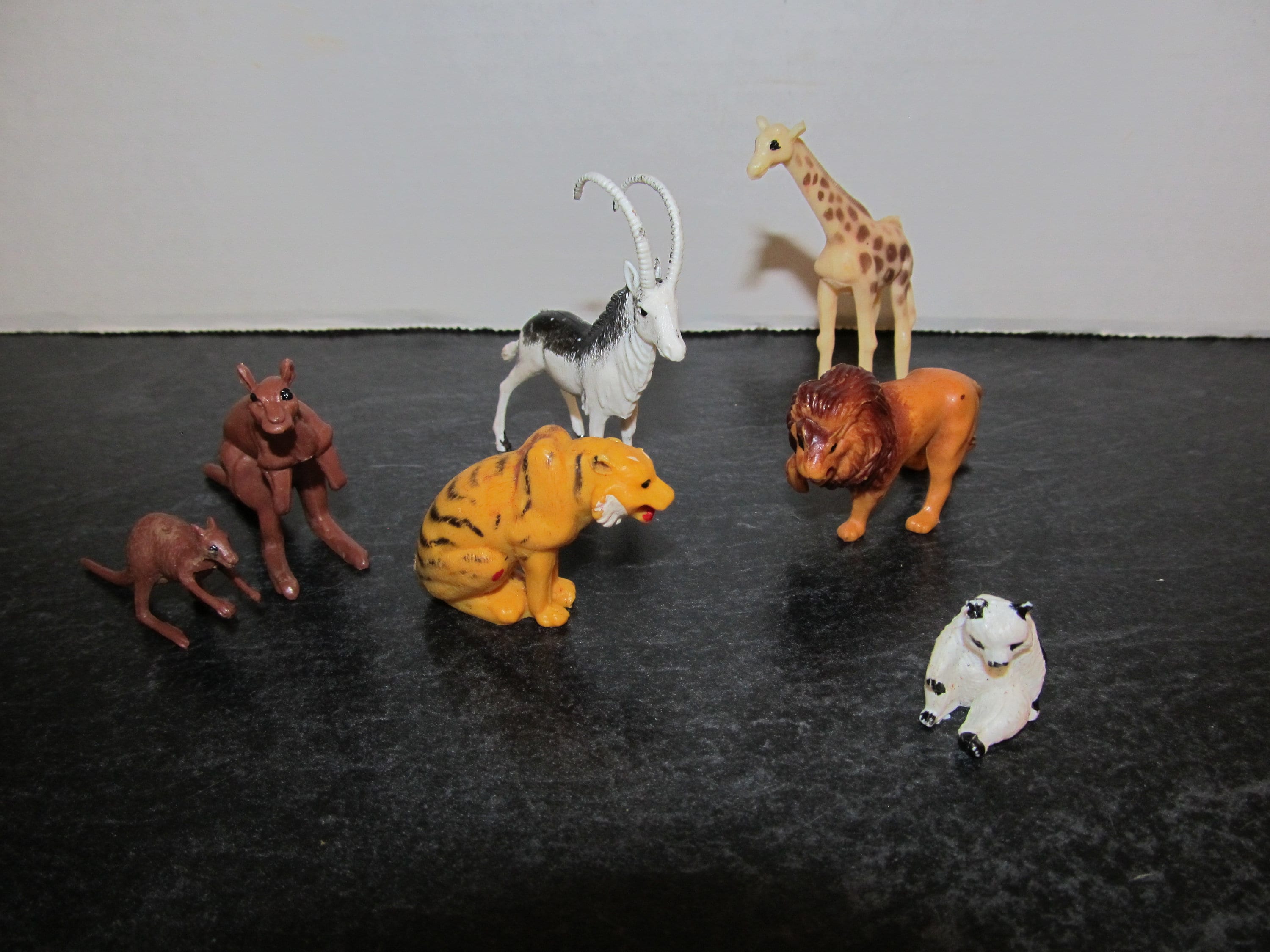 Plastic Zoo Animals Toys