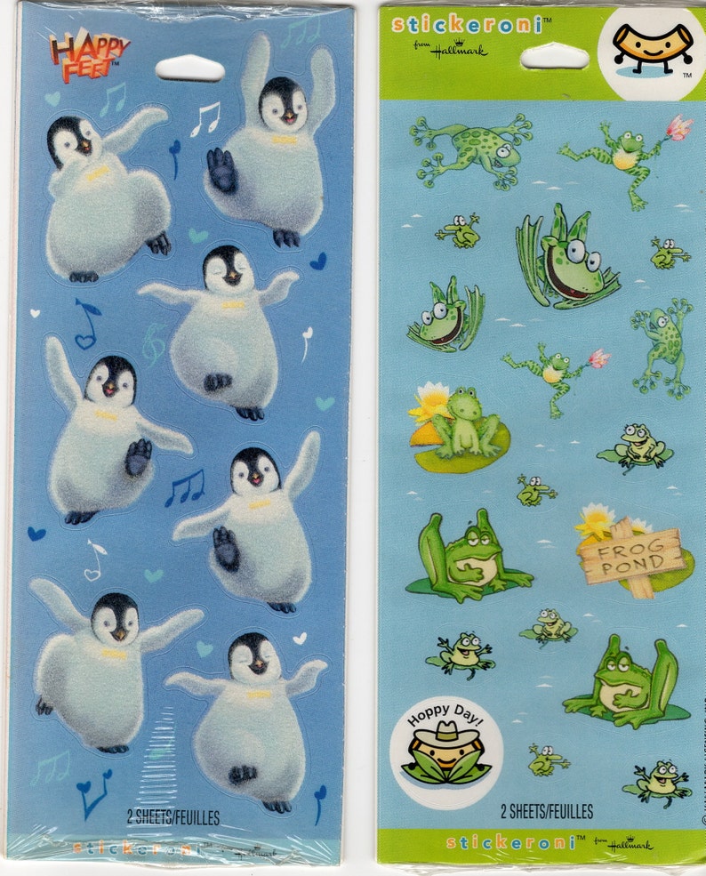 Hallmark Stickeroni Sticker Packs You Choose-rubber Ducks/ | Etsy