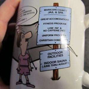 Vintage Maricopa County Jail & Spa Coffee Cup Mug Maricopa - Etsy