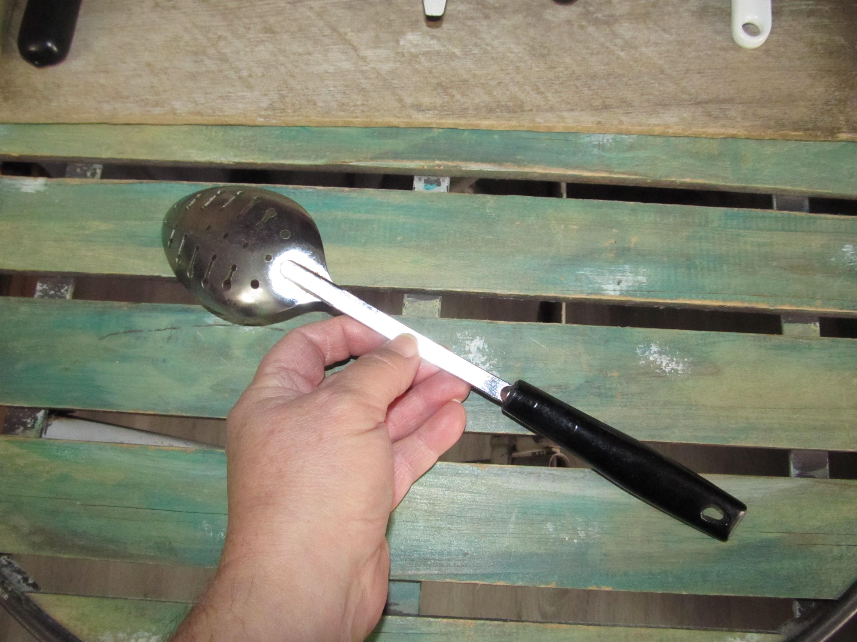 Choice of Vintage Kitchen Utensils / Tools - Vollrath Notched Spoon ...
