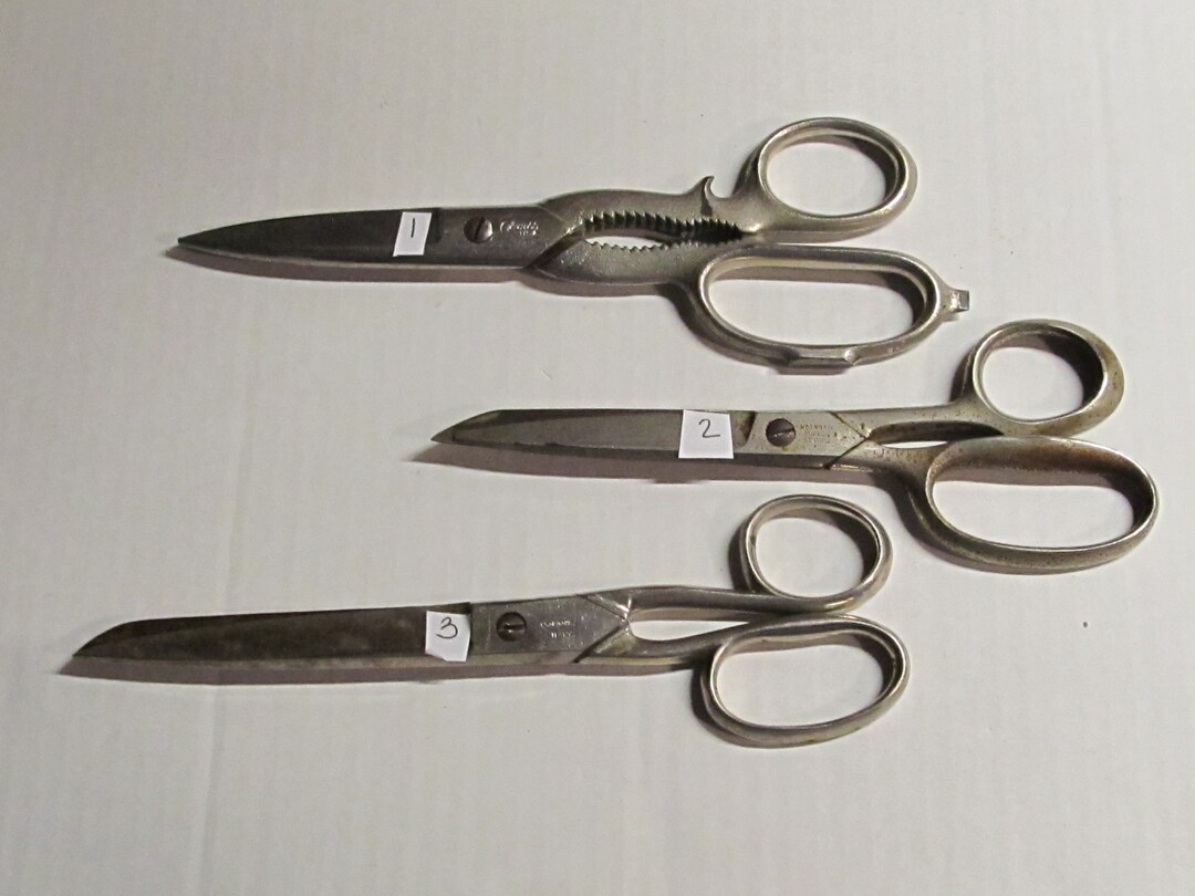 Choice Vintage Scissors /8 1/4" Clauss USA Utility Scissors Opener / 7 ...