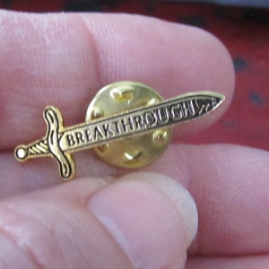 Vintage Cross of Nails & Crown of Thorns Tie Tack / Lapel Pin 2 ...