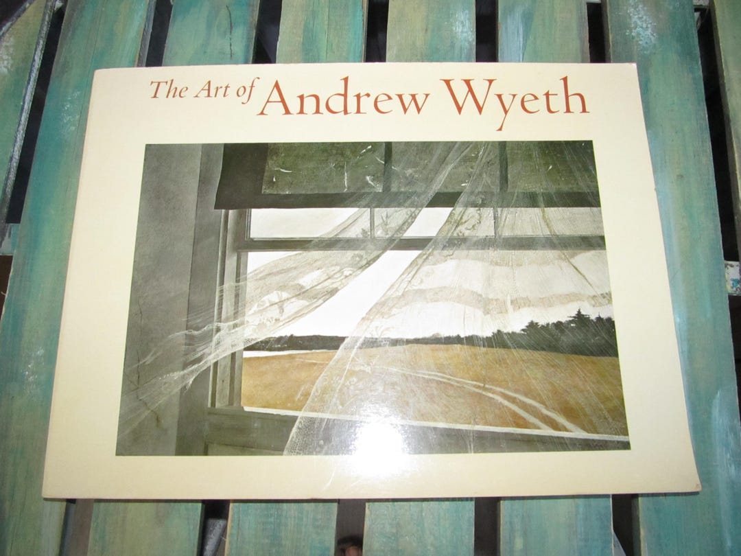 Vintage 1973 the Art of Andrew Wyeth SC Art Instruction Book / Drawing ...