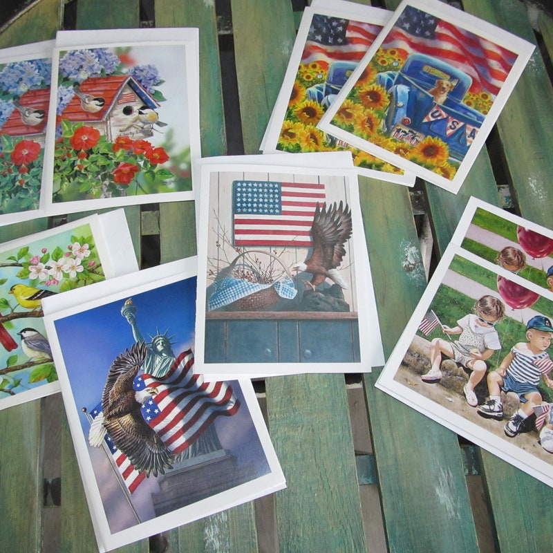 Patriotic Card - Etsy