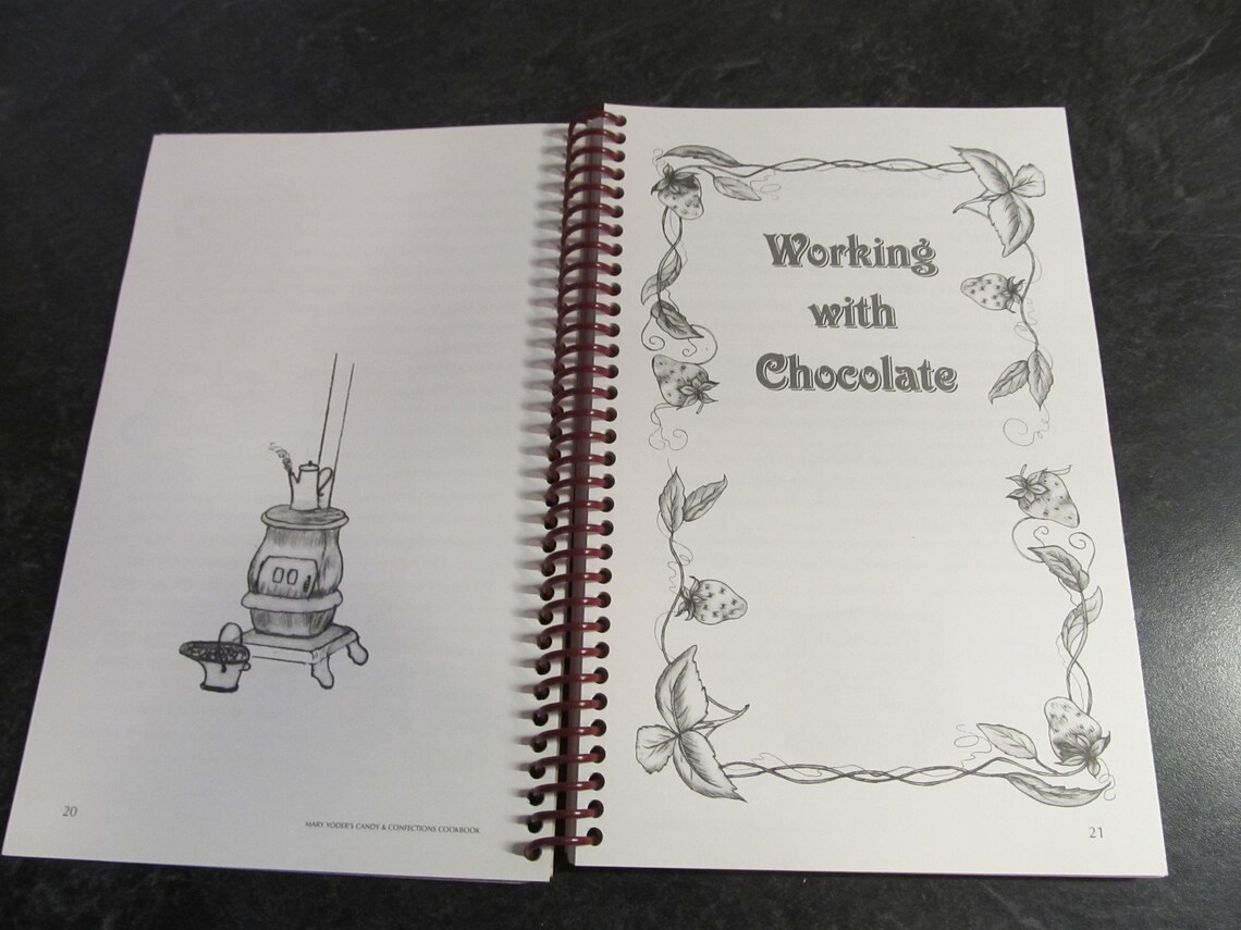 Vintage 1999 Mary Yoder's Candy and Confections Cookbook - Etsy