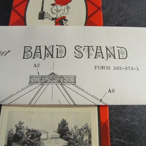 2 Vintage Campbell Scale Model Kits / HO Scale / 383 Bandstand & 440 ...