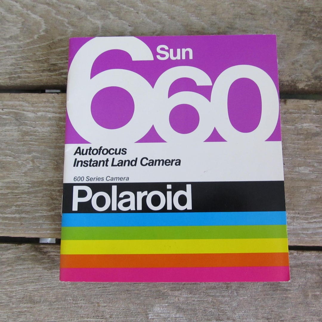 Polaroid Sun 660 Autofocus Instant Land Camera 600 Series Camera ...