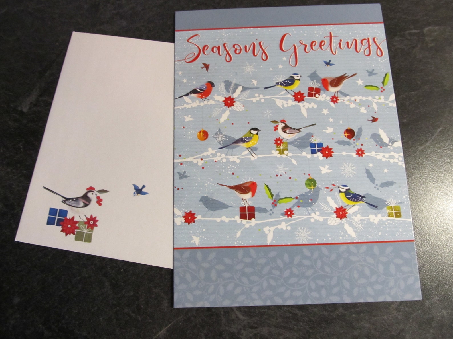8 Different Christmas Cards W/ Matching Printed Envelopes / - Etsy