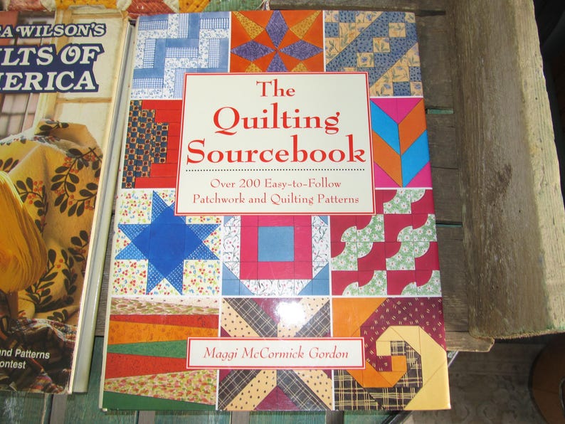 3 Vintage Quilting Craft Books - Quilting Sourcebook / More Lap ...