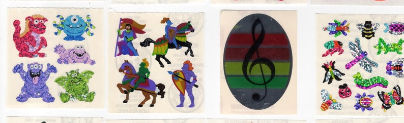 Vintage 80's 90's Sandylion Stickers / 20 Choices / - Etsy