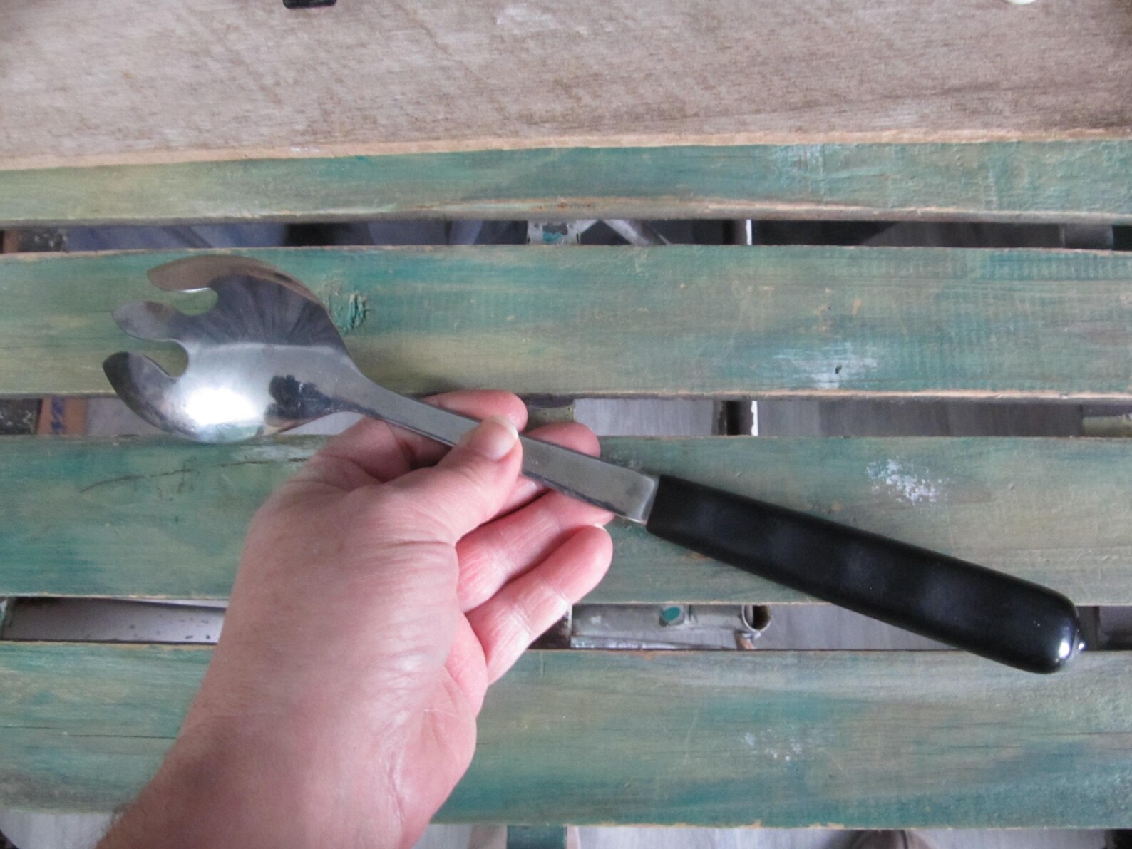 Choice of Vintage Kitchen Utensils / Tools - Vollrath Notched Spoon ...