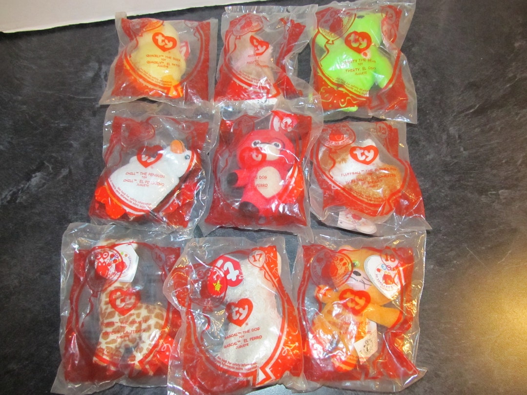 Mcdonald's Toy 2009 Ty 30 Anniversary /sealed / Choice / #7 Quackly ...