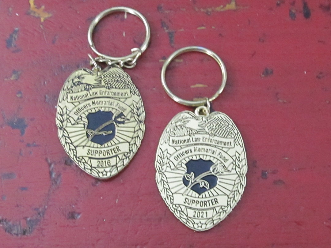 2 National Law Enforcement ~ Officers Memorial Fund Supporter Badge ...