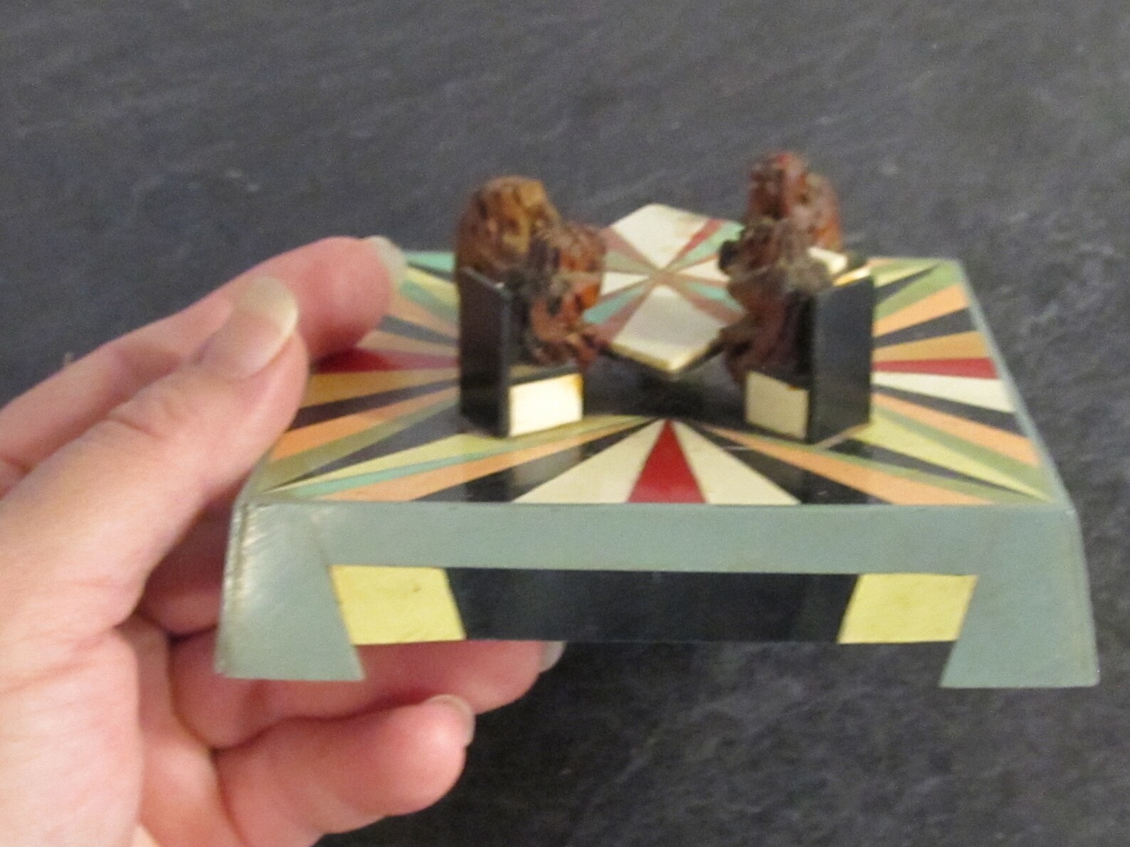 Vintage Antique Tramp Art Folk Art Hand Carved Miniature | Etsy