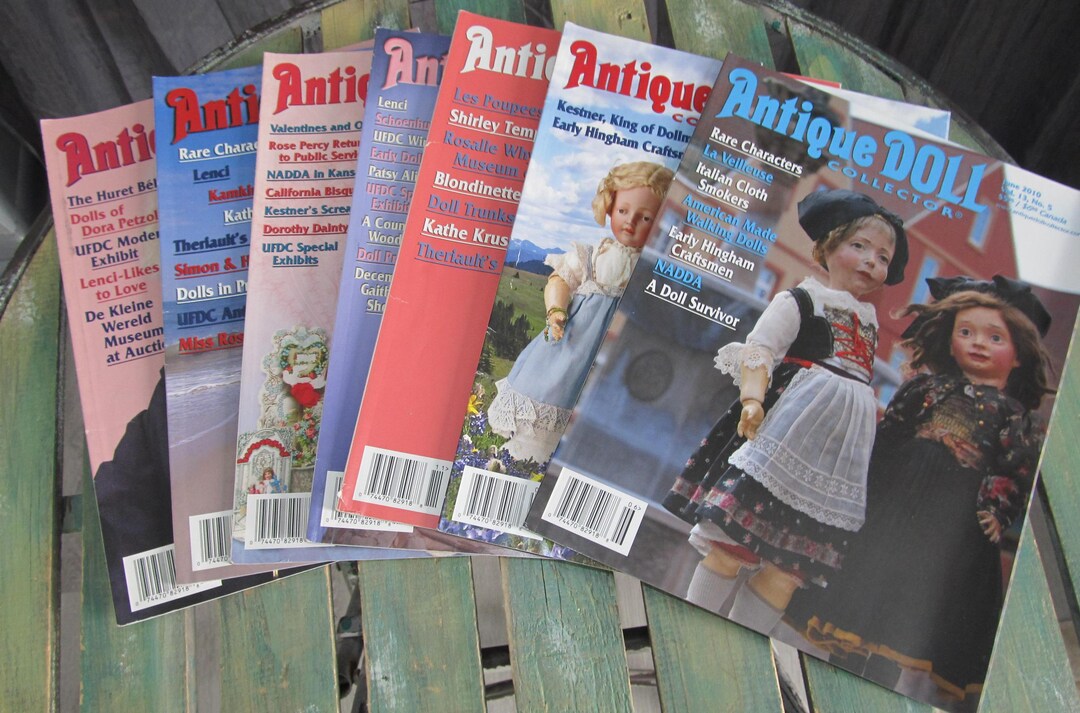 Vintage Antique Doll Collector Magazines Choice of Issues 2010 - 2012 ...