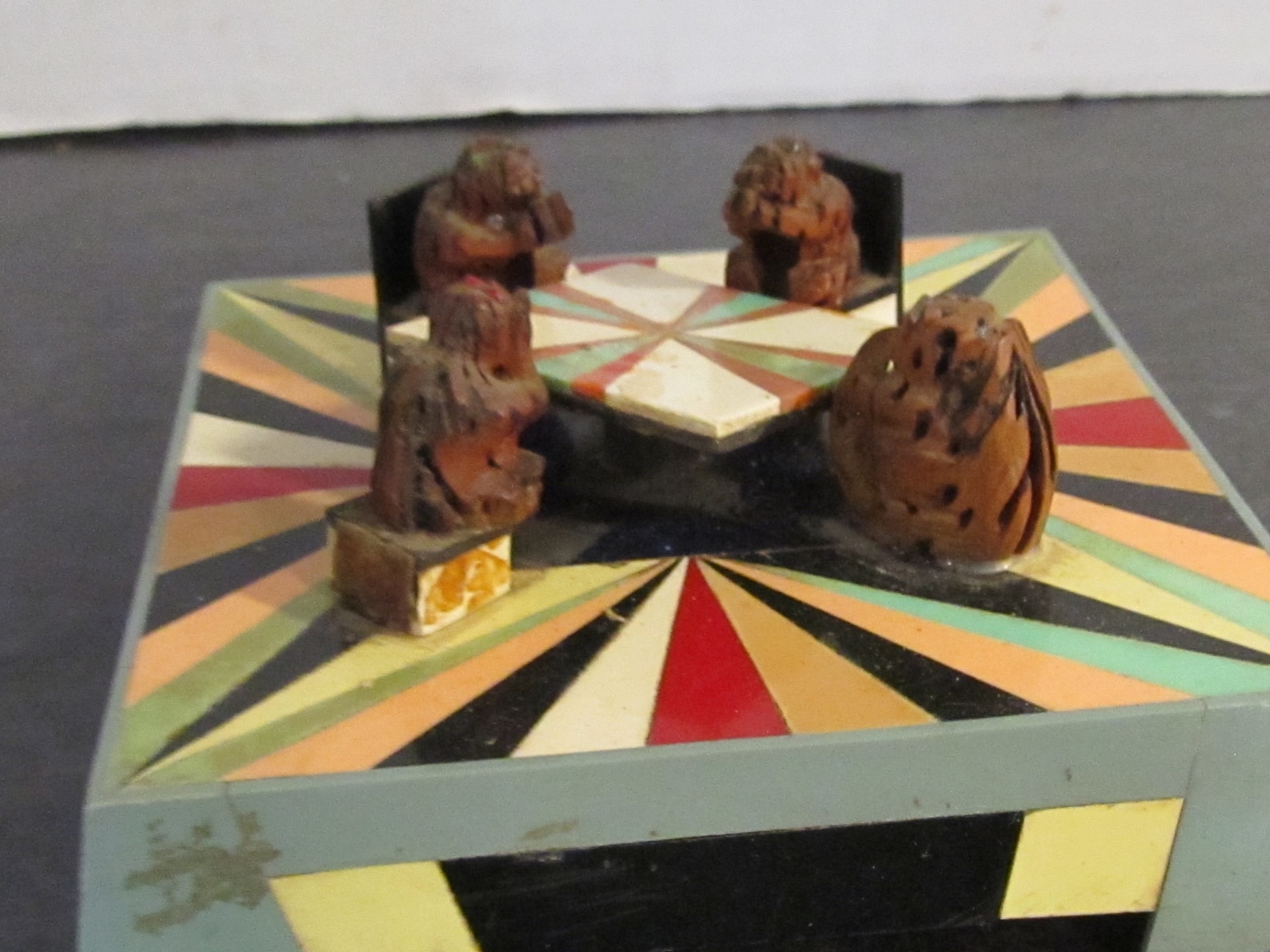 Vintage Antique Tramp Art Folk Art Hand Carved Miniature | Etsy