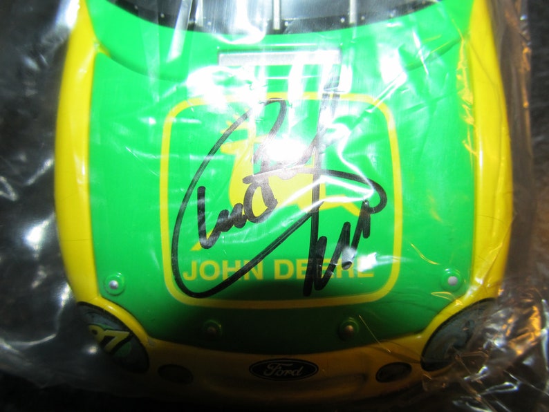 Vintage Racing Champions Premier Collection Autographed Chad - Etsy