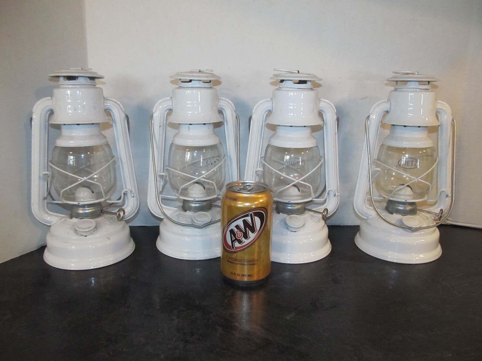 4 Matching White Dietz Lanterns No 78 Mars Hanging Lanterns - Etsy