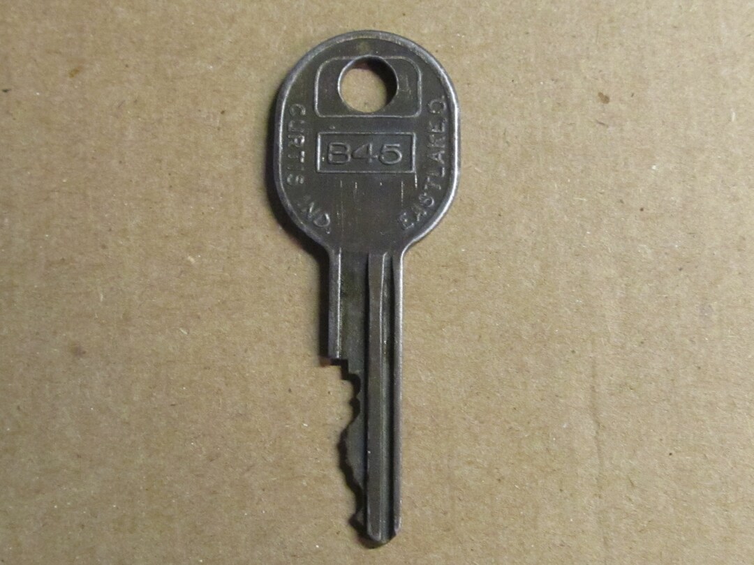Vintage Curtis Eastlake Ohio B45 Replacement Key fits General Motors ...