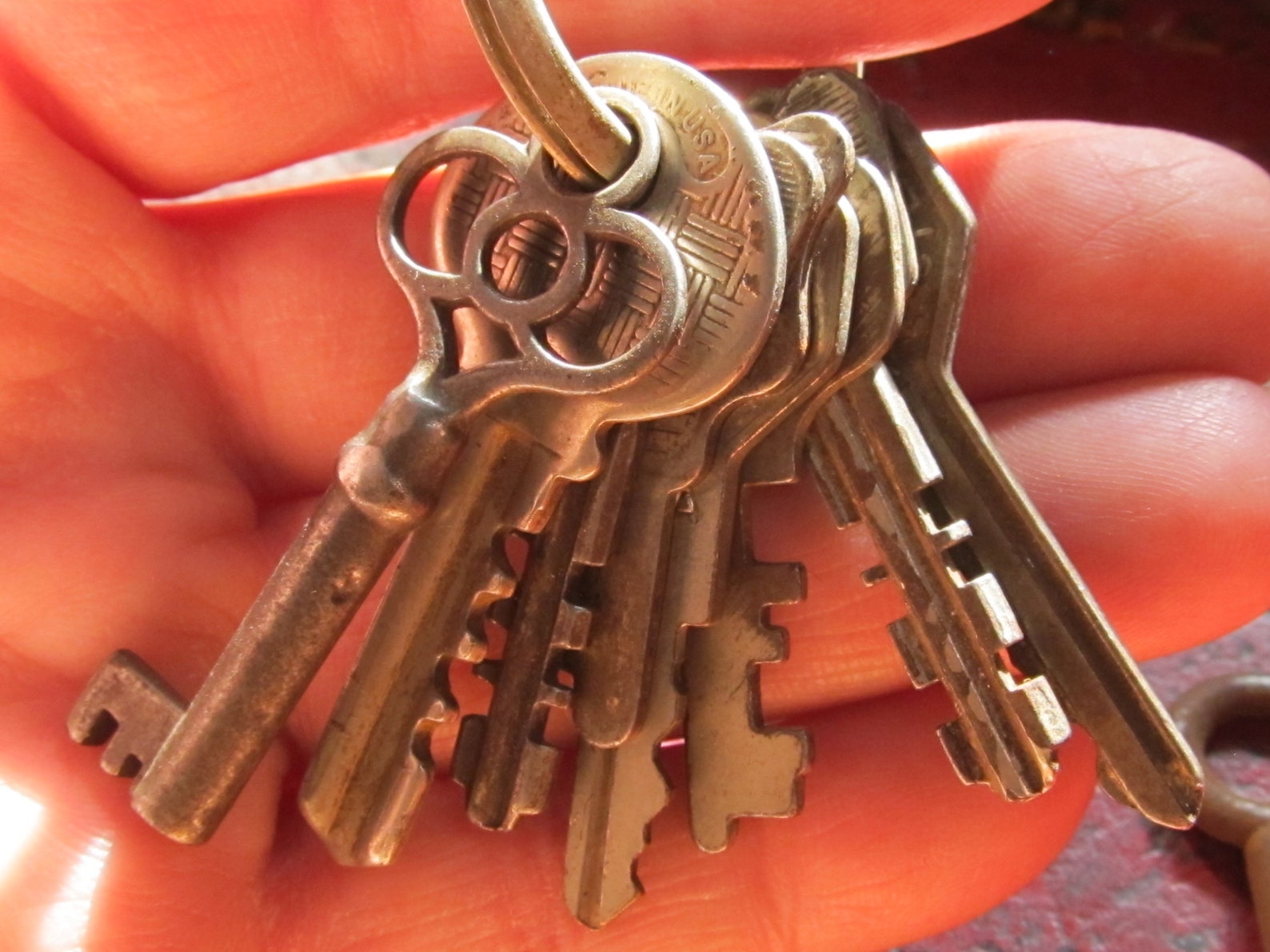 Vintage Keys Assortment Variety Lot Old Key Ring Various - Etsy