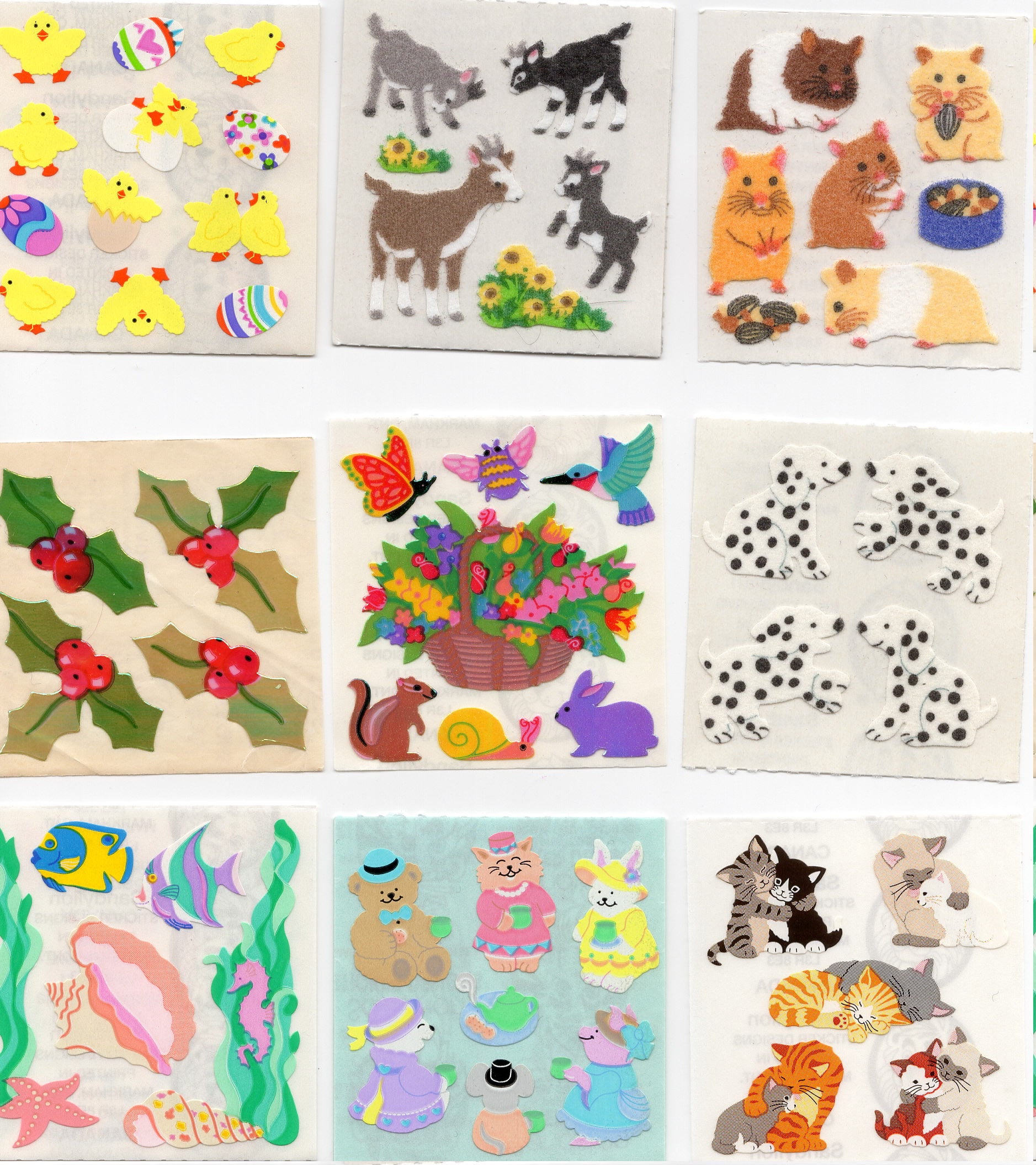 Stickers Sandylion vintage 1989 rare shiny bell stickers Papercraft ...