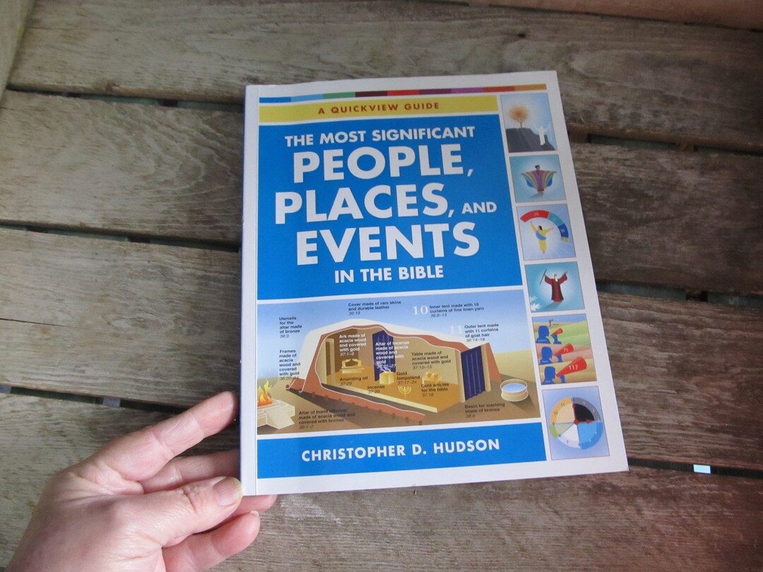 Vintage "the Most Significant People Places and Events in the Bible ...